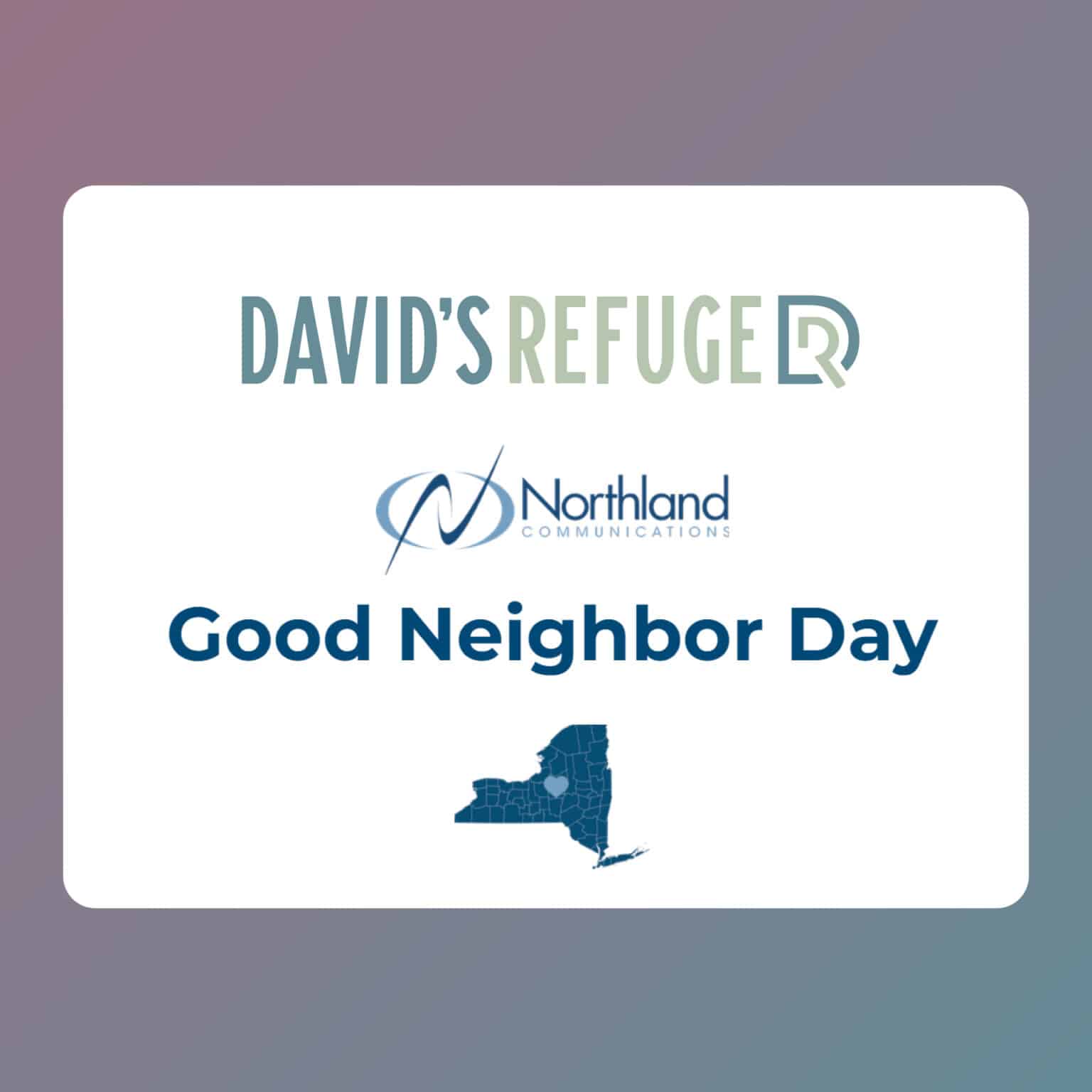 Good Neighbor Day - David’s Refuge